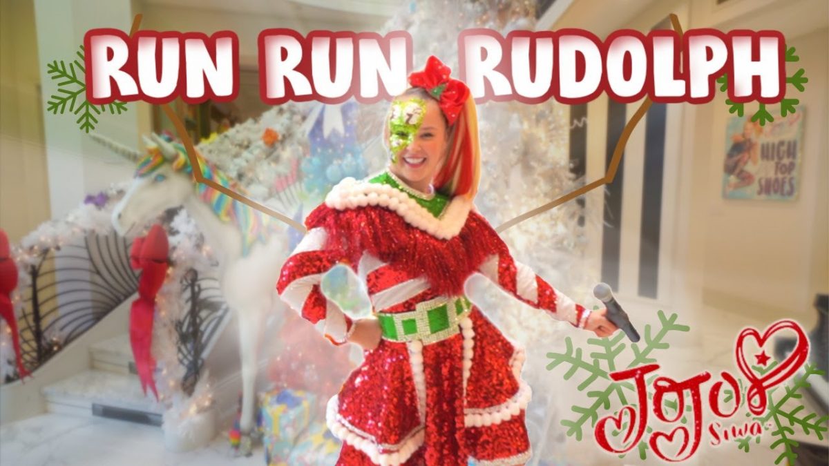 JoJo Siwa Rocks With Epic “Run Run Rudolph” Music Video | Trevor Decker ...