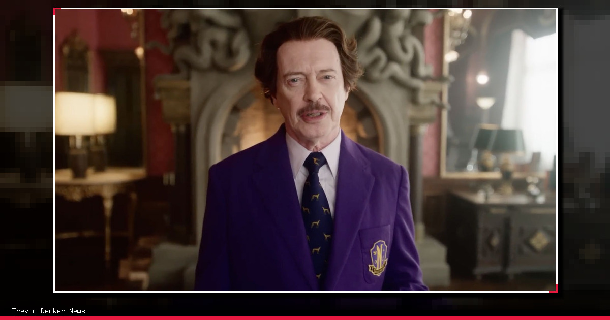 Principal Buscemi Reporting for Duty! Netflix Unveils New Nevermore ...